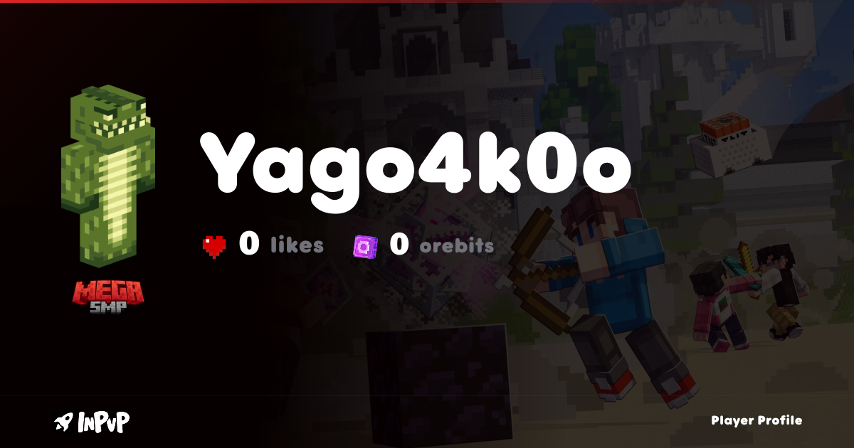 Yago4k0o – MegaSMP Profile | MegaSMP