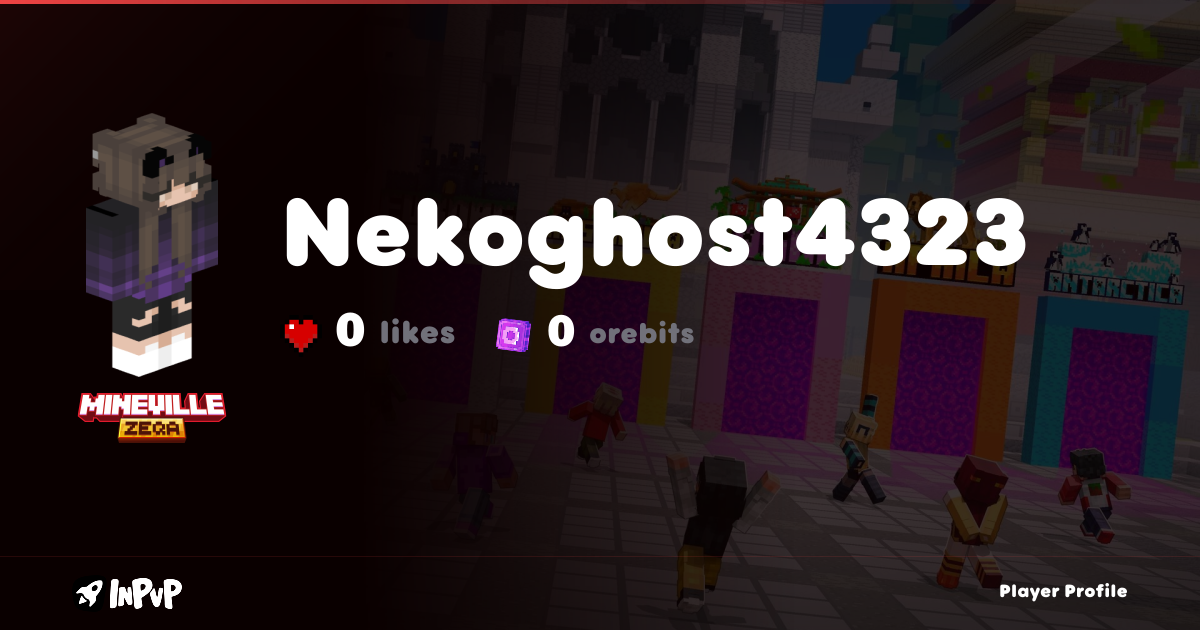 Nekoghost4323 – Mineville Profile | Mineville